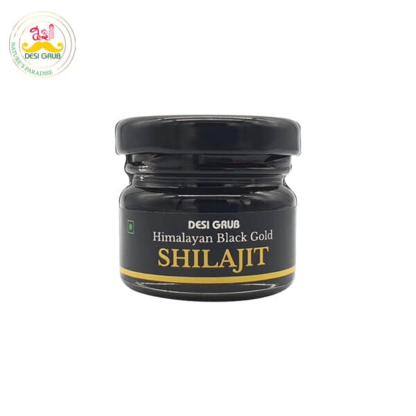 Desi Grub Himalayan Shilajit – Pure Resin for Vitality